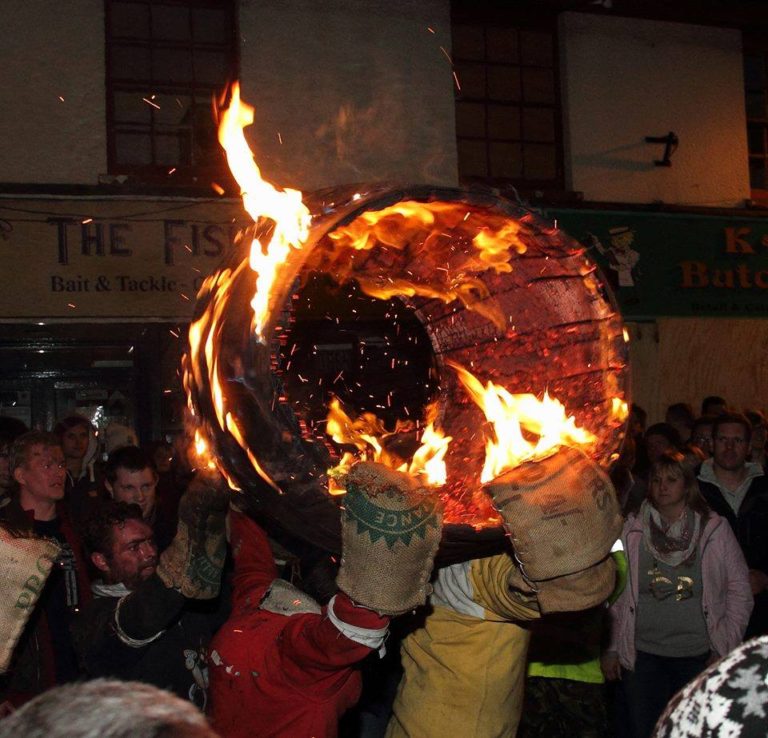 Burning Tar Barrels | The Balmoral Hotel Torquay